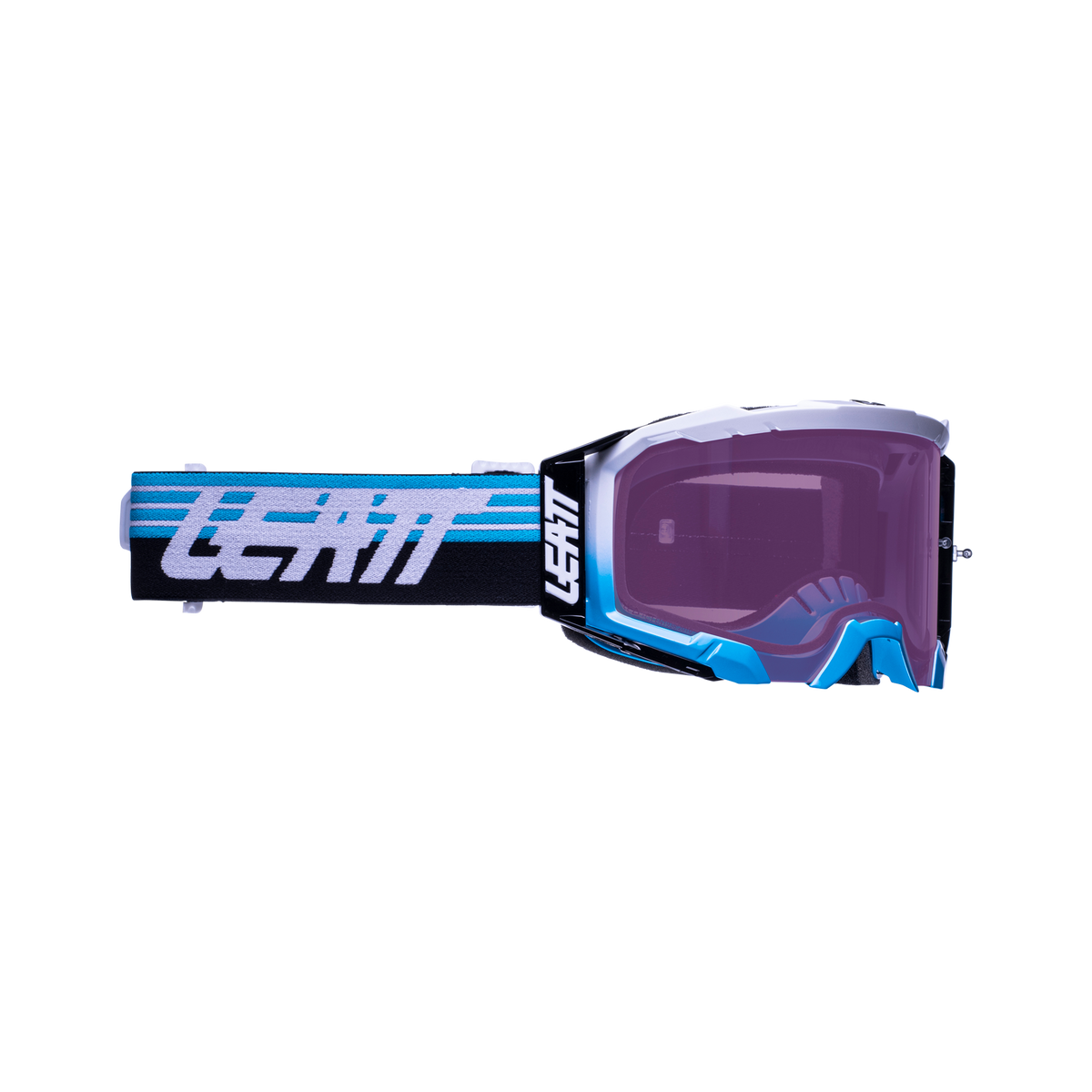 Leatt Protection Goggle Velocity 5.5 Aqua With Iriz Purple 78% Lens ...